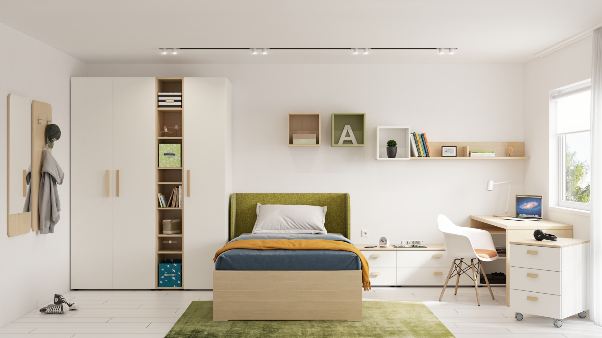 Dječja soba za školarce - nikad dovoljno prostora i promjena - dblog.hr